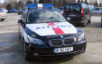 Cele mai tari masini de politie din Romania - Merge Brici
